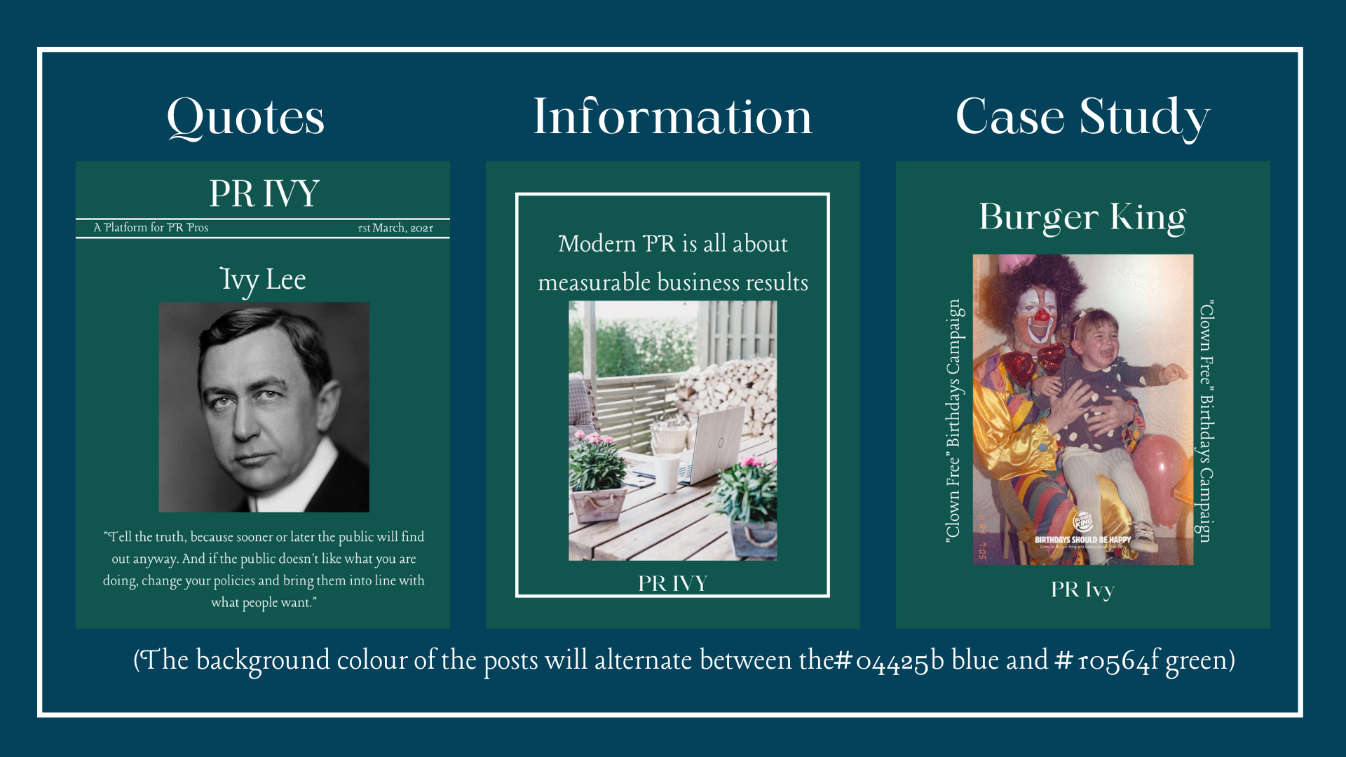 PR Ivy Brand Kit 2021 | ZAINA MEHER KADIRI